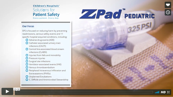 ZPad Catheter Stabilization Device, Catheter Securement